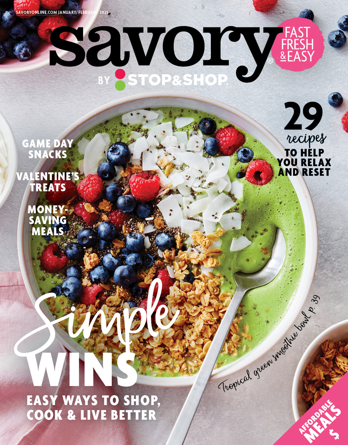 Welcome to Savory: Fast, Fresh & Easy! | Stop and Shop